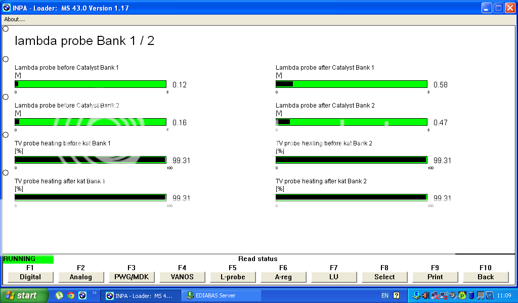 2000 E46 330ci - INPA codes and poor running | BMW Forums : BimmerForums